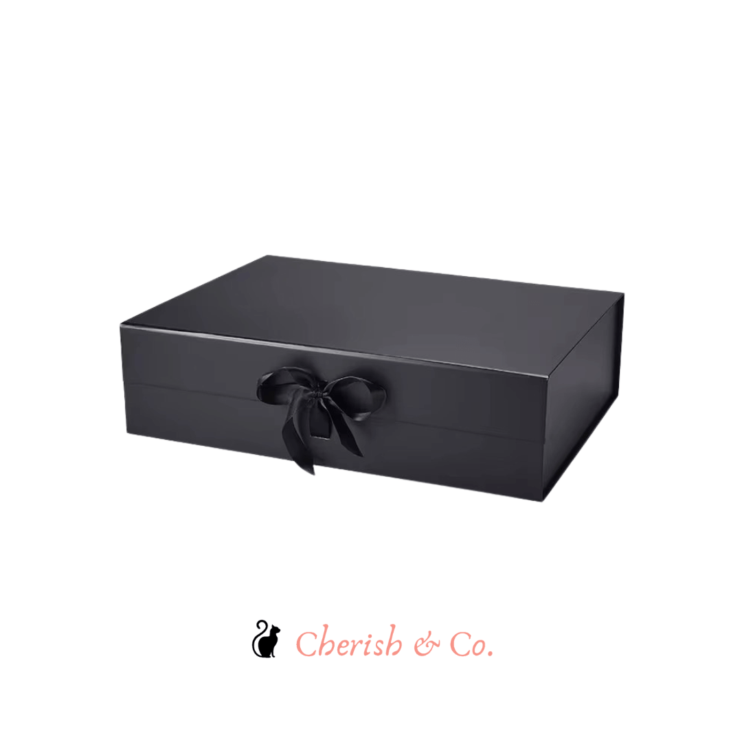Extra Large Blank Black Magnetic Gift Box Sydney