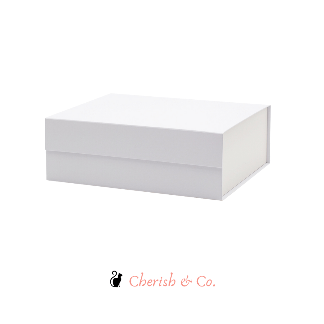 Large Blank White Magnetic Gift Box Sydney